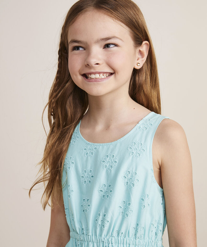 Shop Girls Eyelet Dress at vineyard vines