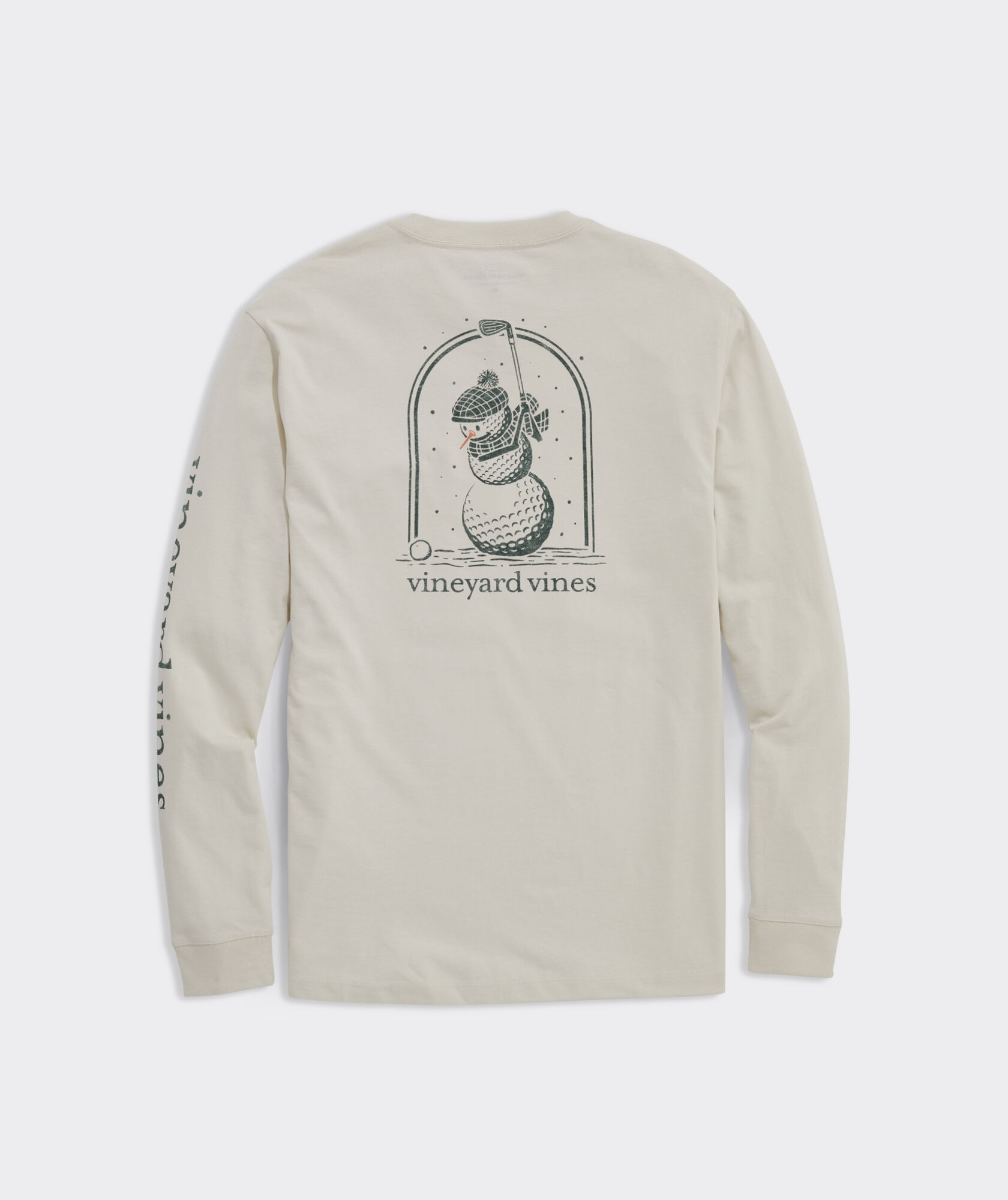 Shop Golf Ball Snowman Long-Sleeve Tee at vineyard vines