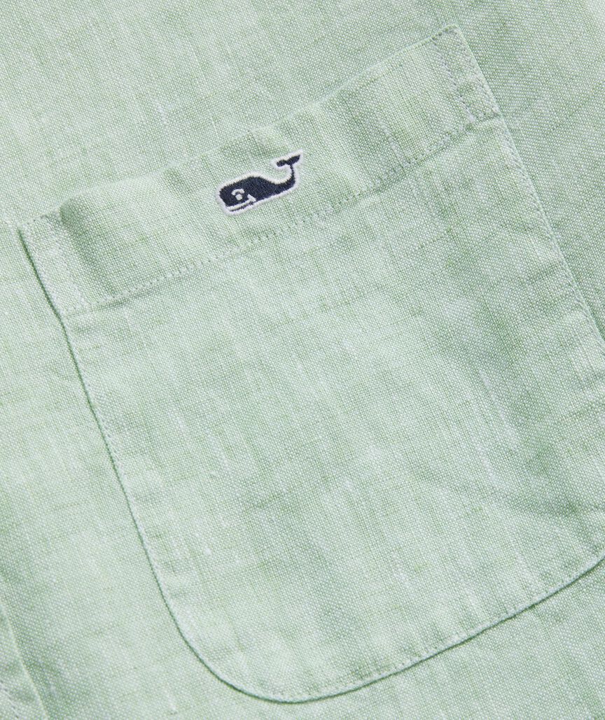 Shop Solid Linen Shirt at vineyard vines