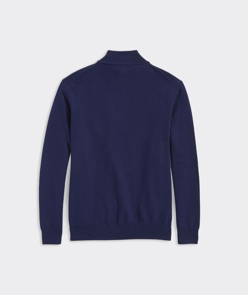 Shop Boathouse Quarter-Zip Sweater at vineyard vines