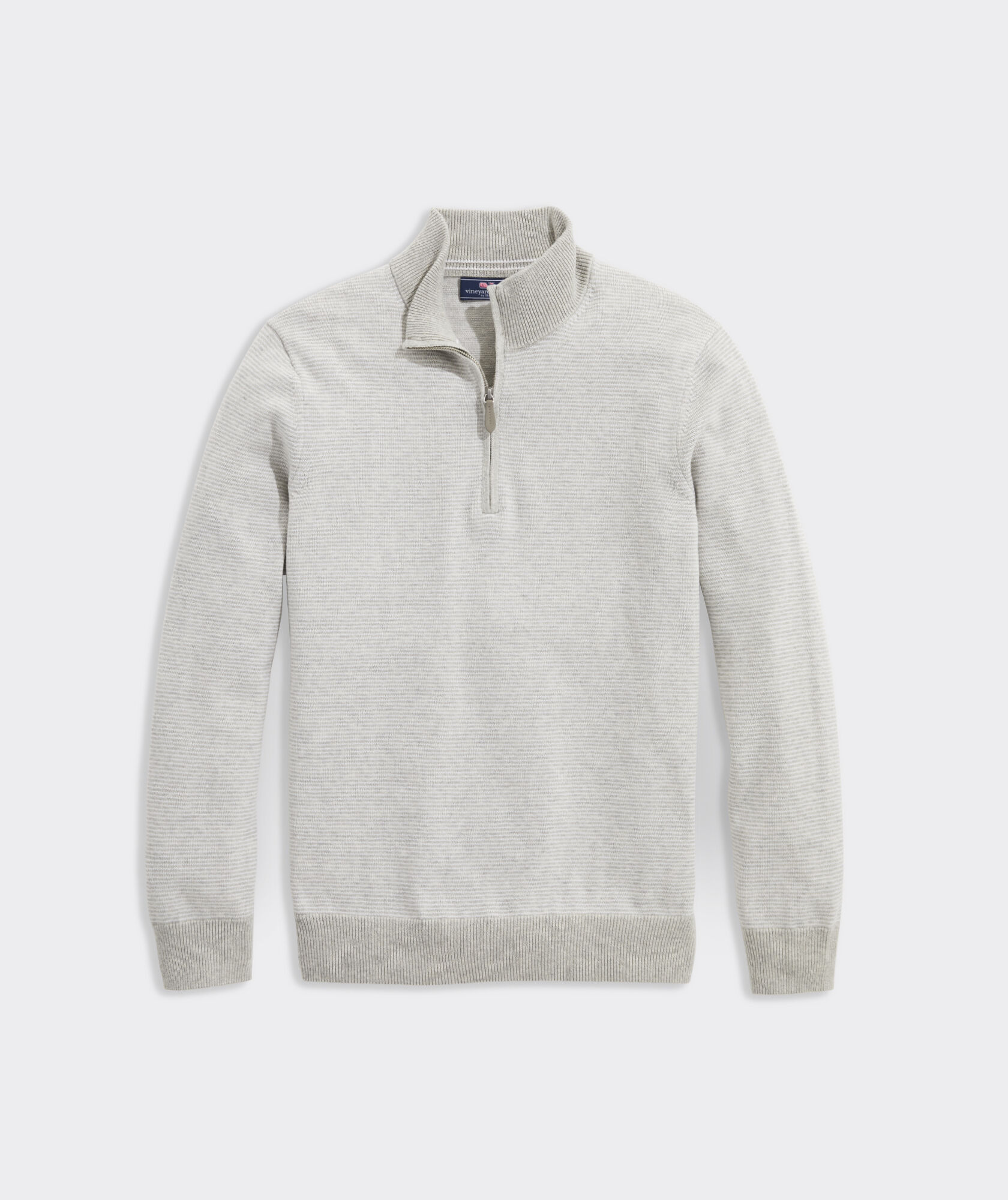 Shop Boathouse Stripe Mock Neck Sweater at vineyard vines