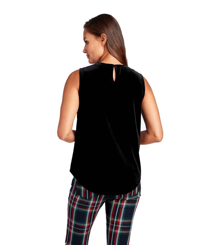 Shop Velvet Sleeveless Shell Top at vineyard vines