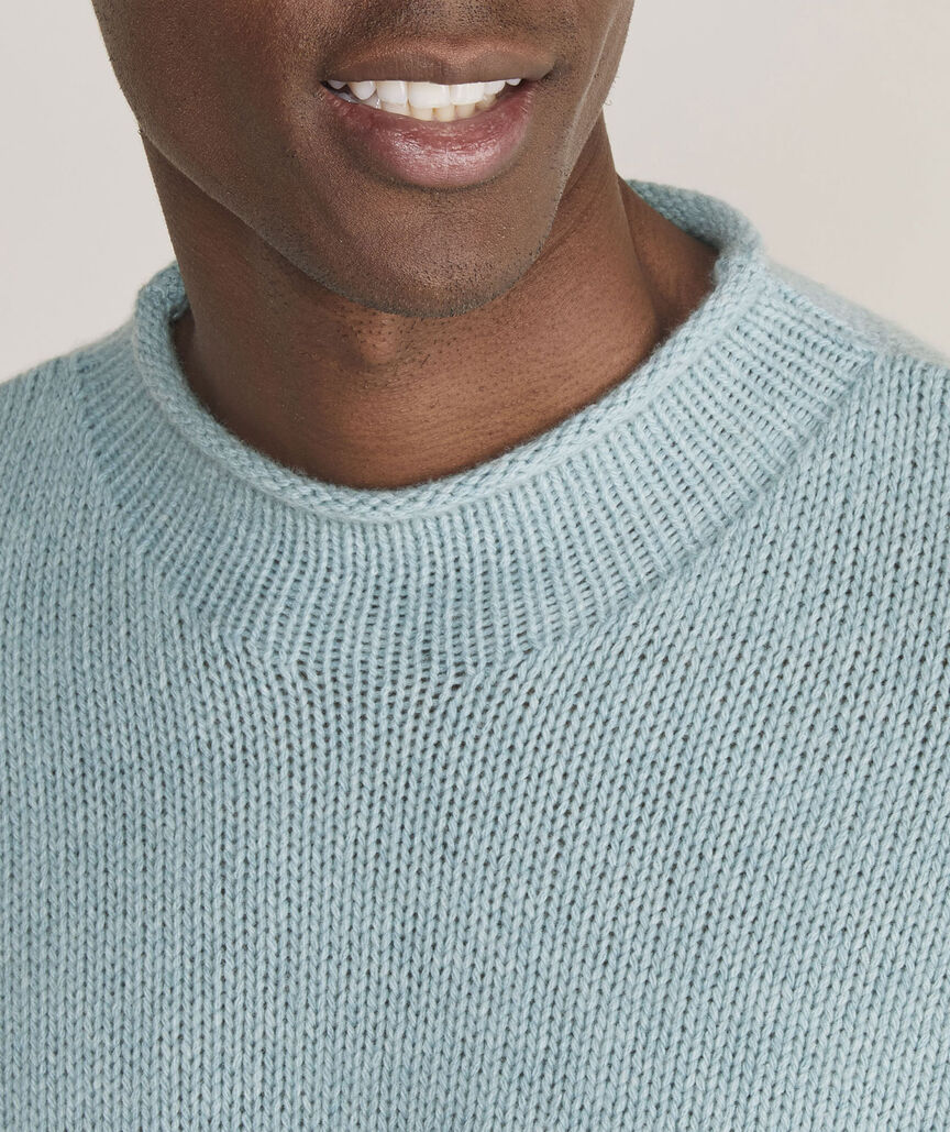 Shop Solid Roll-Neck Sweater at vineyard vines