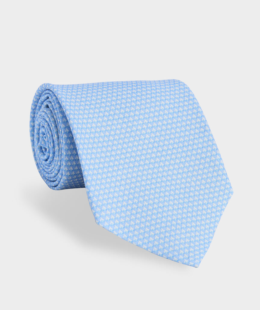 Shop Mini Sailboats Silk Tie at vineyard vines