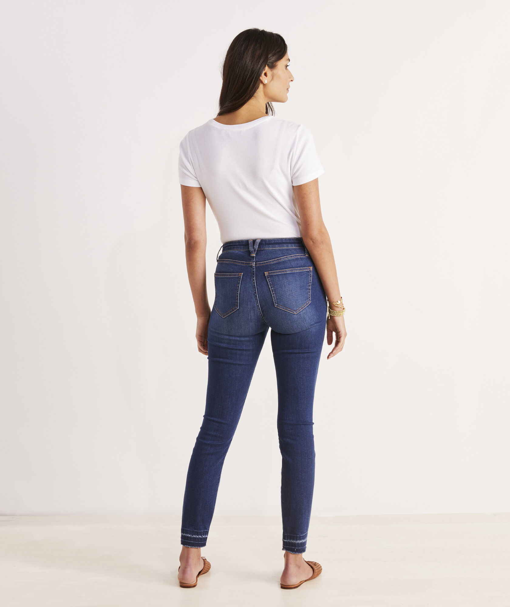Shop Skinny Released Hem Jamie Jeans at vineyard vines