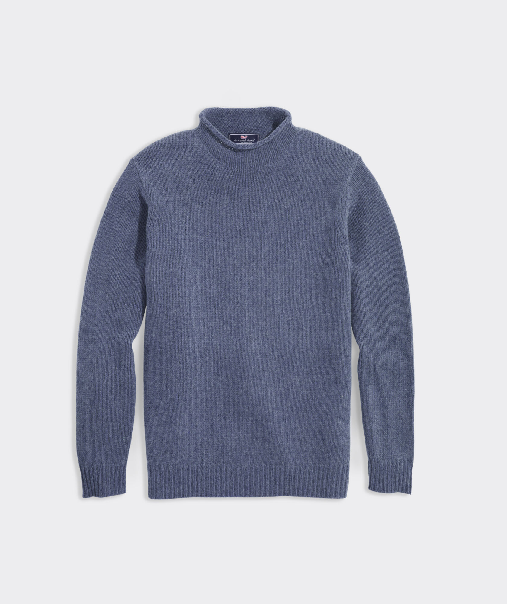 Shop Solid Roll-Neck Sweater at vineyard vines