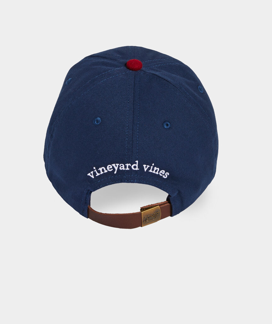 Shop Colorblock Wool Brim Baseball Hat at vineyard vines
