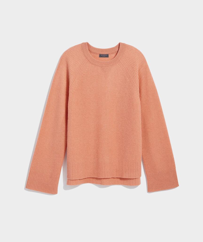 Shop Seaspun Cashmere Ribbed Crewneck Sweater at vineyard vines