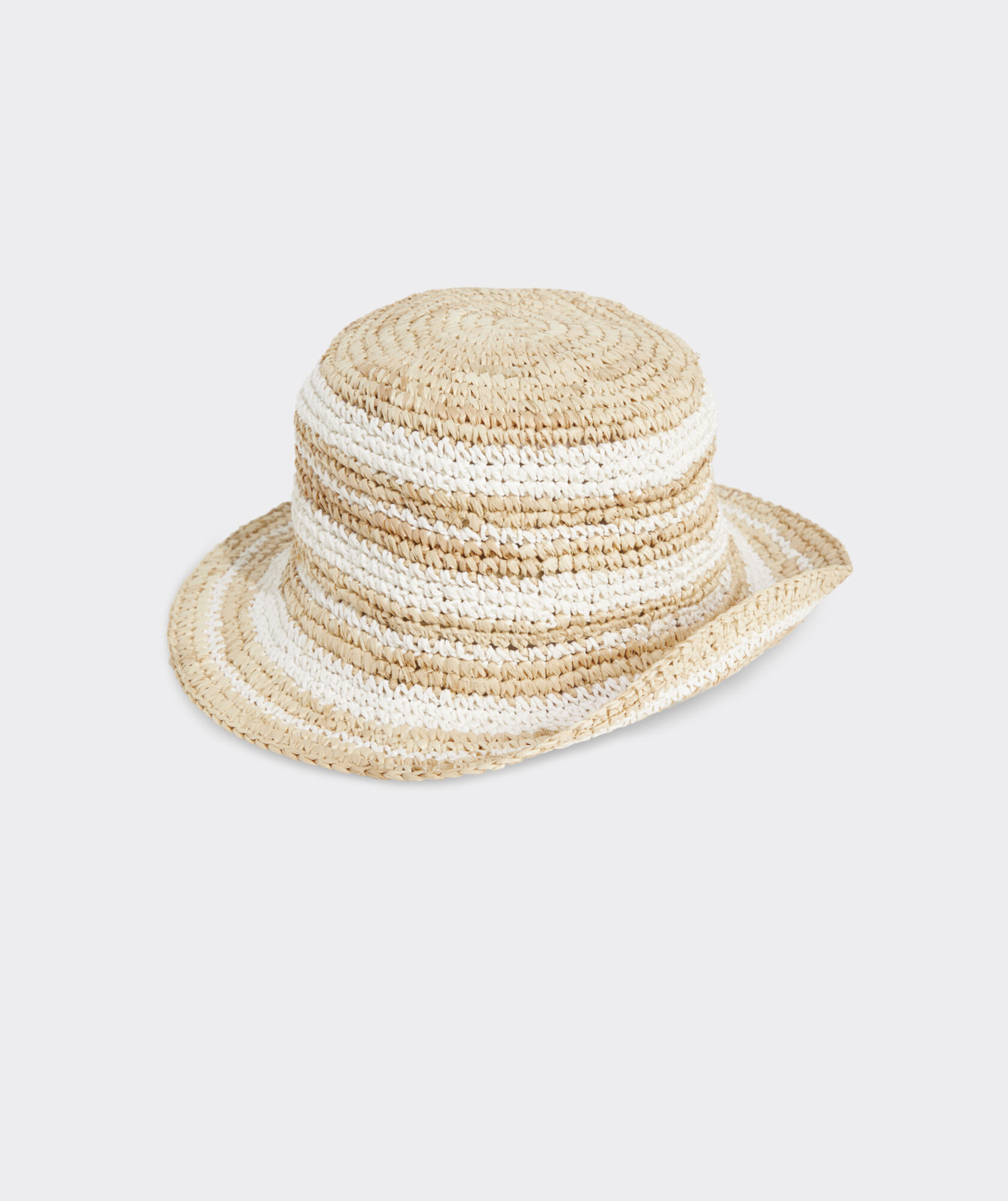 Shop Crochet Raffia Bucket Hat at vineyard vines