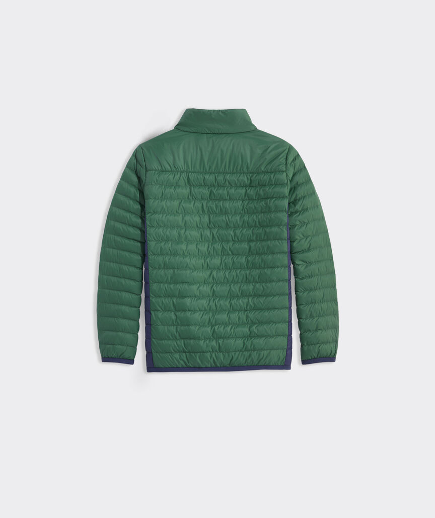 Shop Boys Lightweight Packable Puffer Jacket at vineyard vines