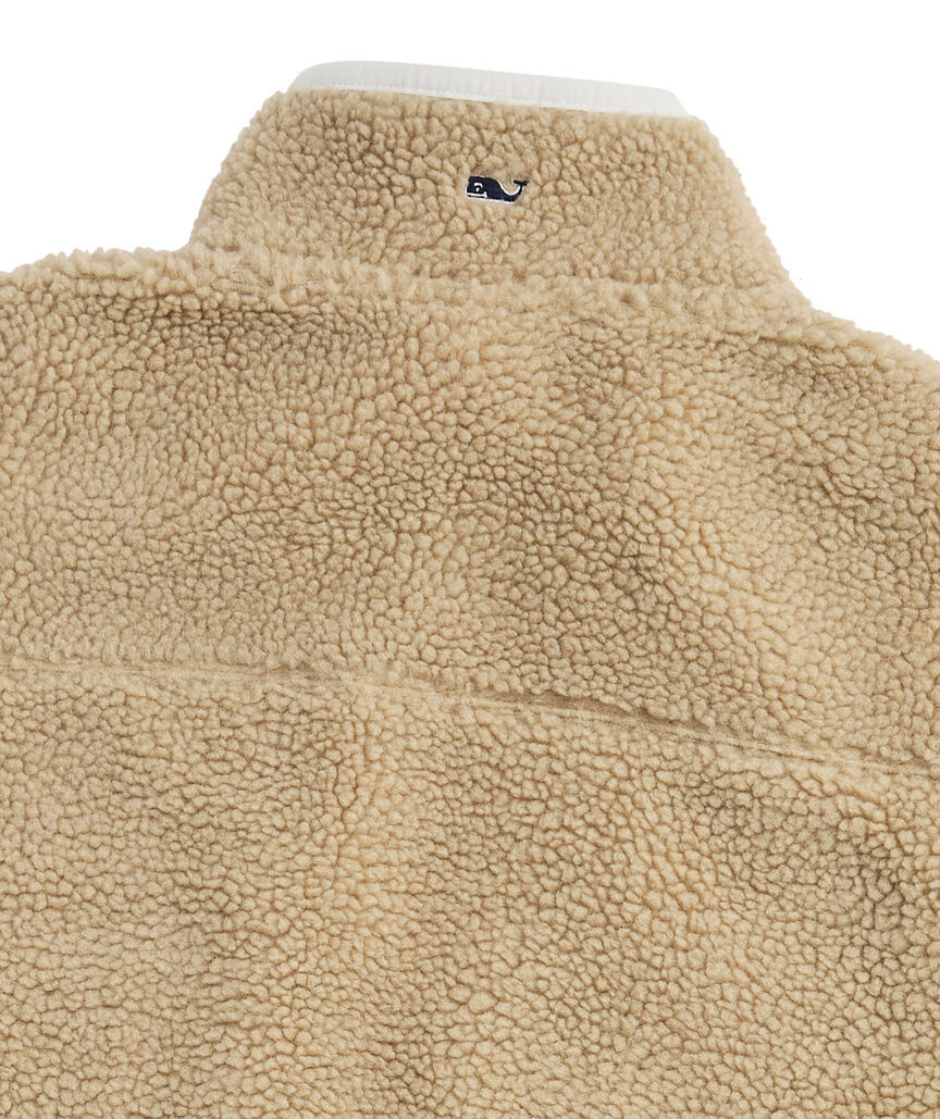 Shop OUTLET Women's Sherpa Fleece Vest at vineyard vines