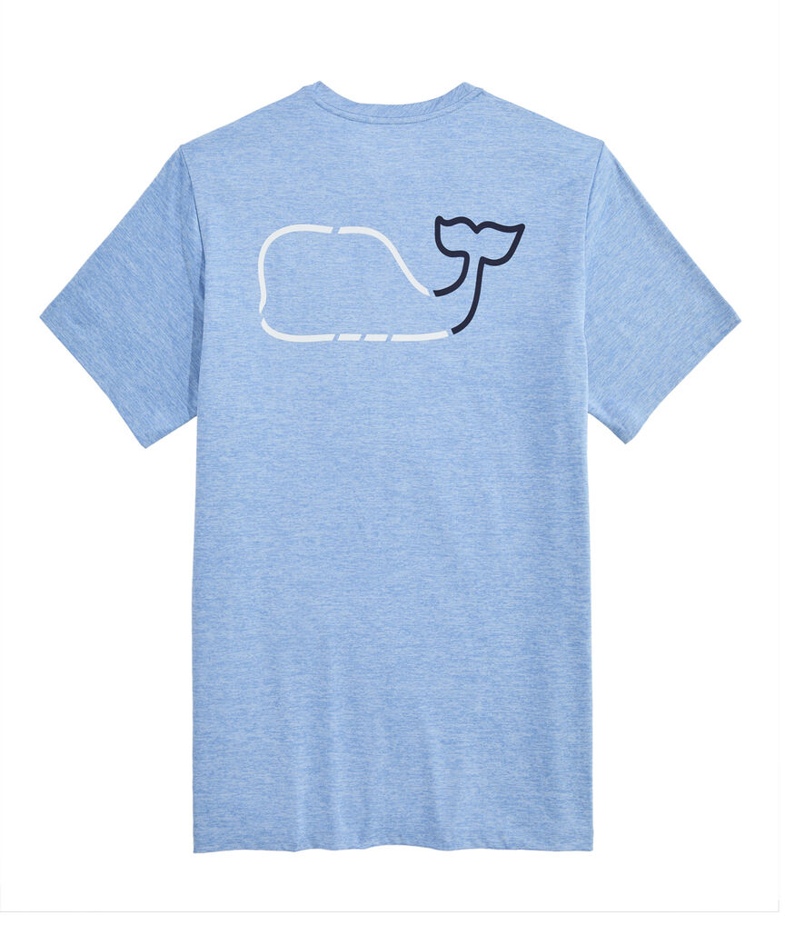 Shop OUTLET Whale Outline Short-Sleeve Performance Tee at vineyard vines