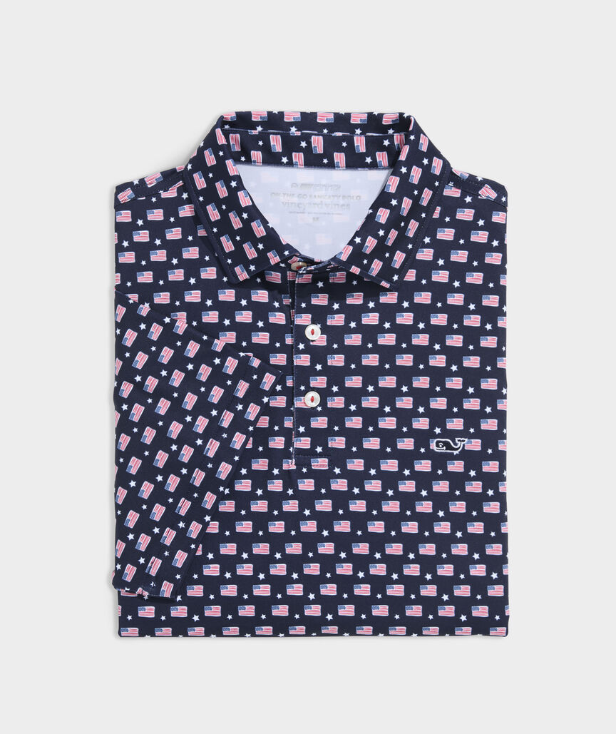 Shop Printed Sankaty Polo at vineyard vines