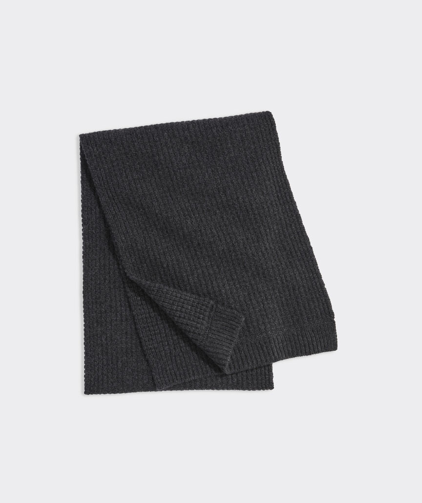 Shop Cashmere Waffle Scarf at vineyard vines