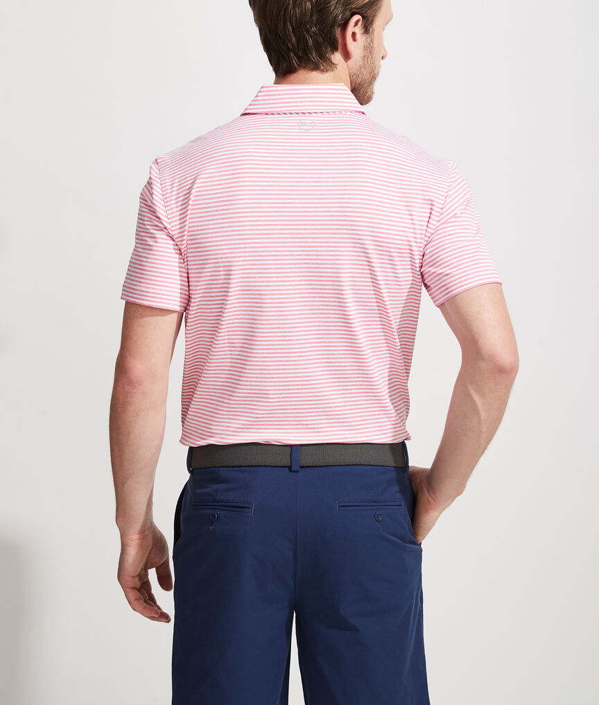 Shop Heathered Winstead Sankaty Performance Polo at vineyard vines