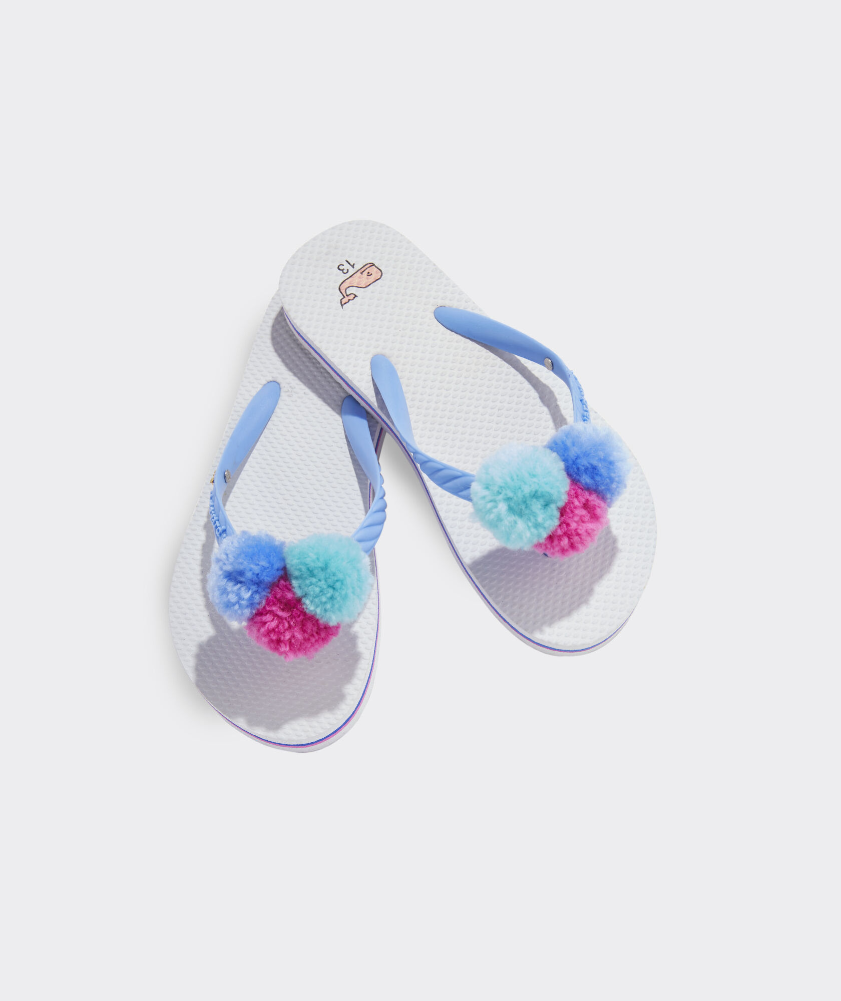 Shop Girls' Rainbow Pop Flip Flops at vineyard vines