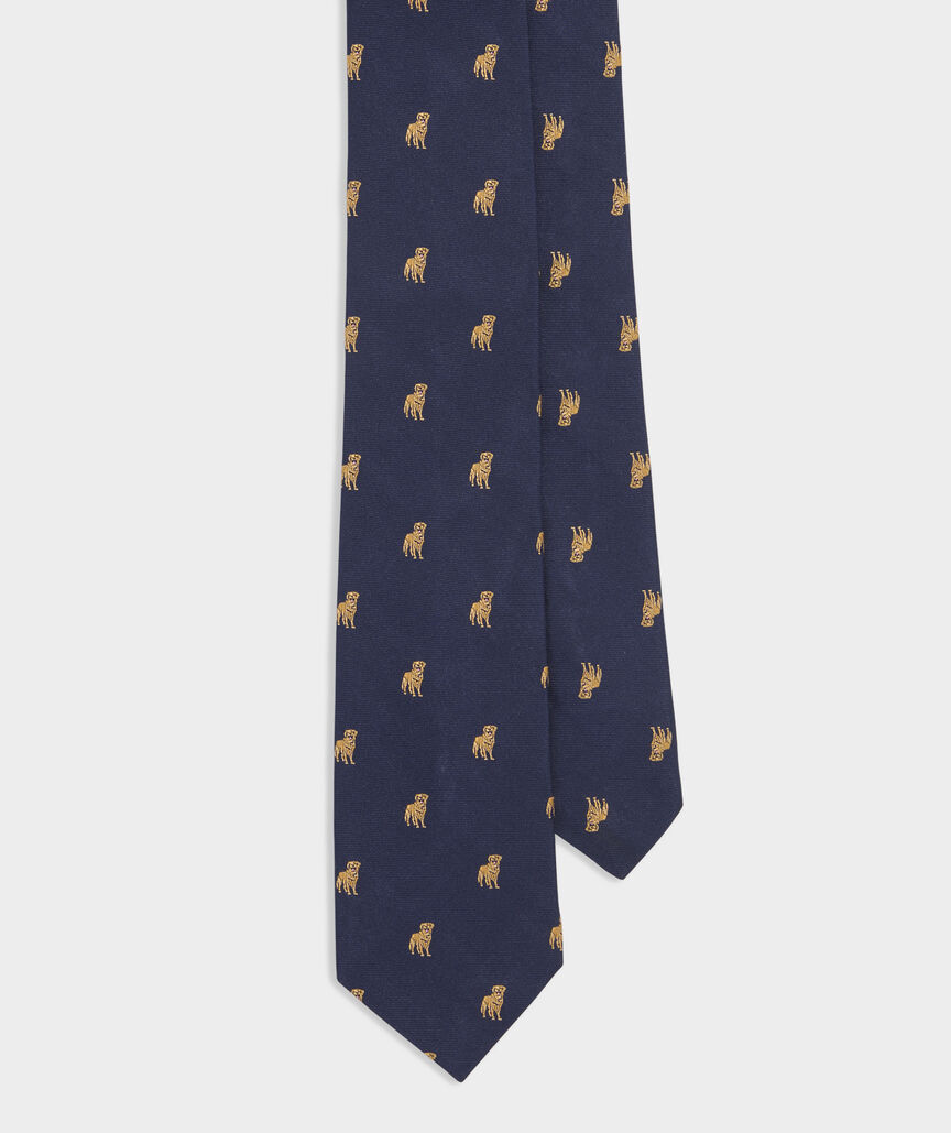 Shop Golden Retriever Silk Kennedy Tie at vineyard vines