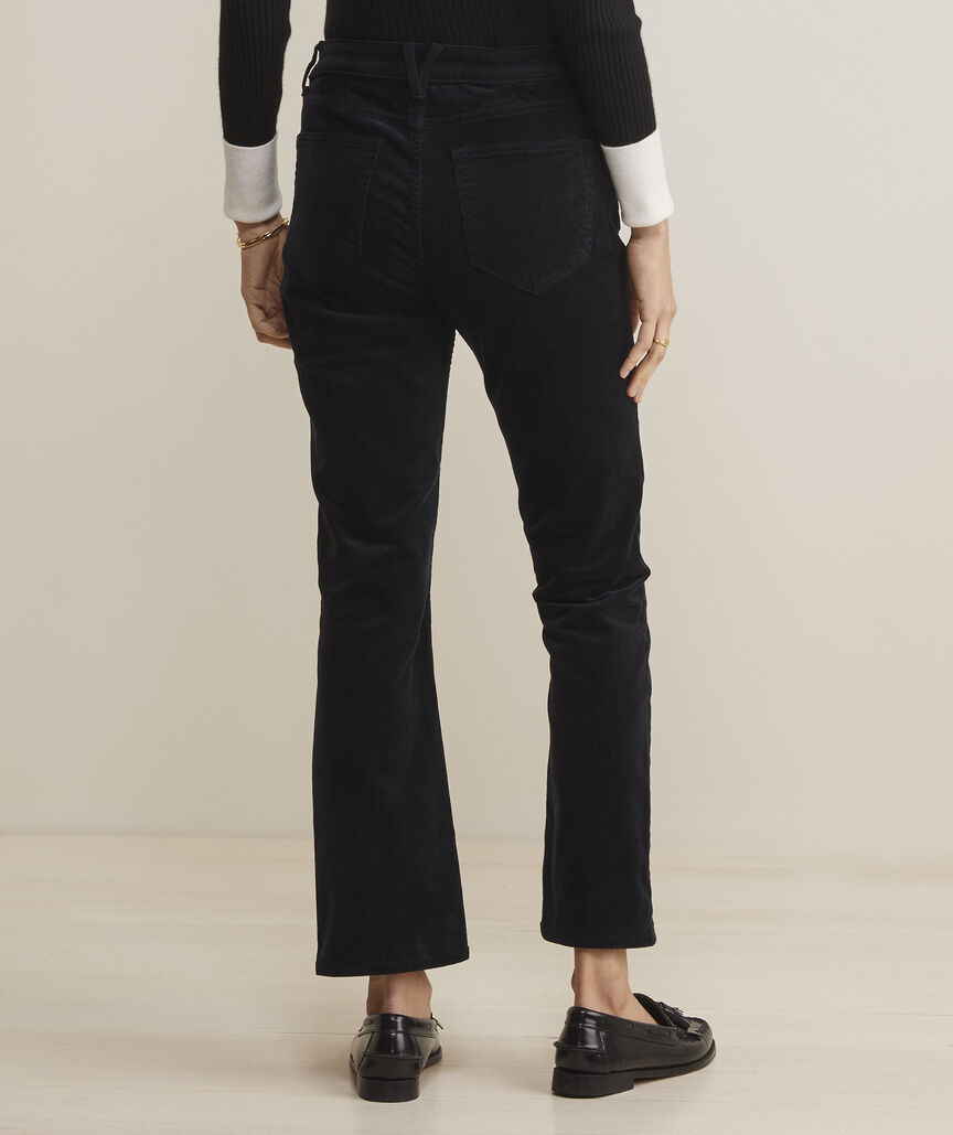 Shop Kick Flare Mid-Rise Corduroy Pants at vineyard vines