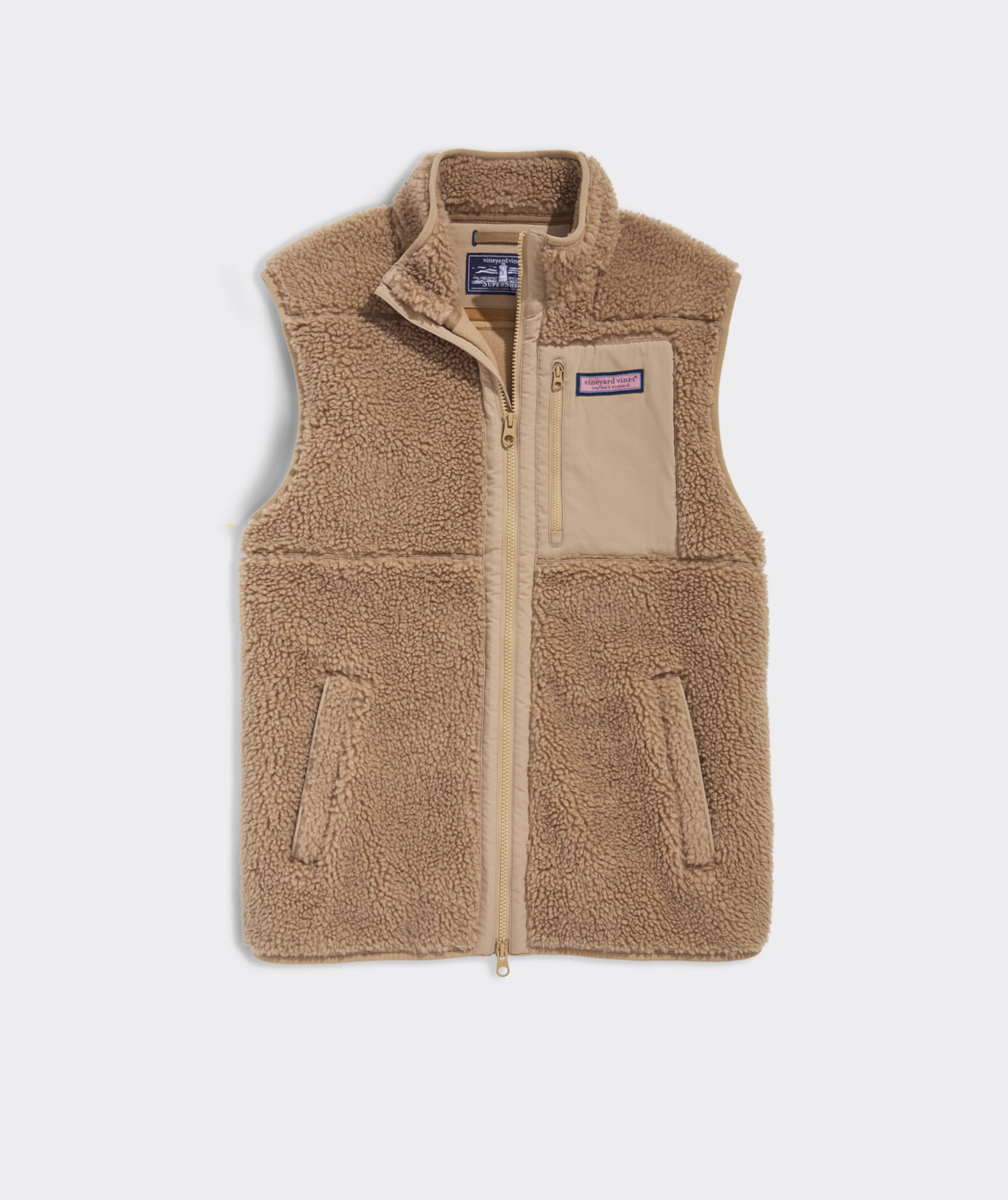 Shop Heritage High-Pile Fleece SuperShep Vest™ at vineyard vines