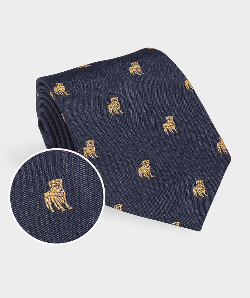 Shop Golden Retriever Silk Kennedy Tie at vineyard vines
