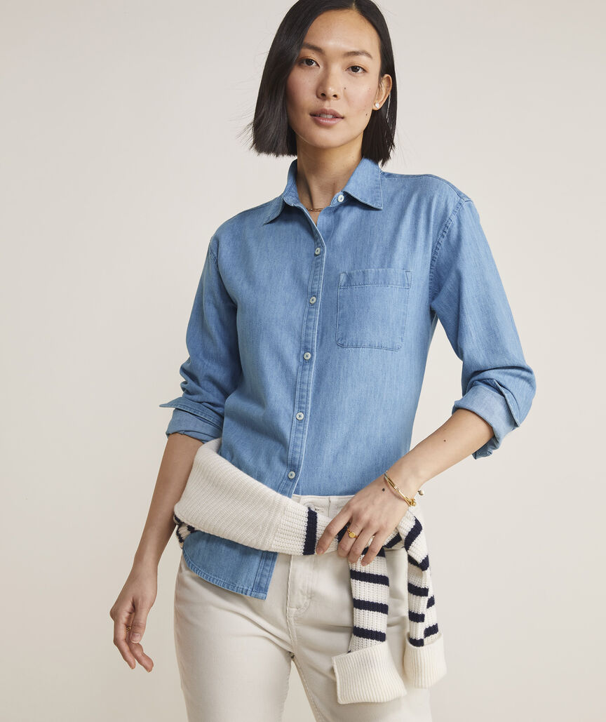 Shop Chambray Button Down at vineyard vines