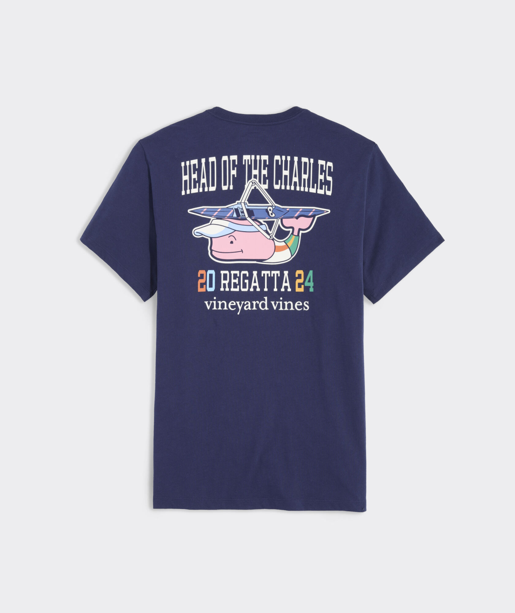 Shop Limited-Edition Head Of The Charles® Rower Whale Short-Sleeve ...