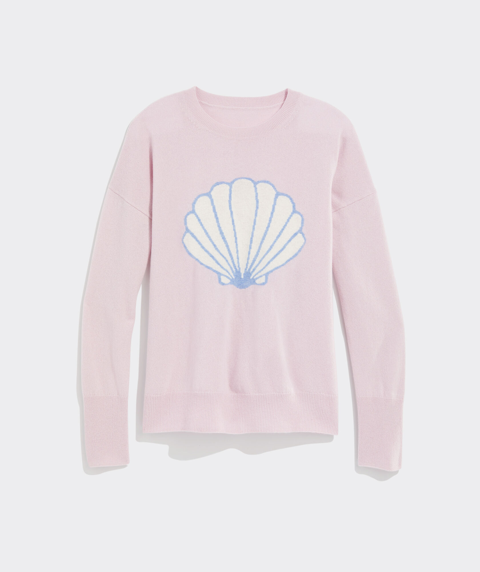 Shop Shell Intarsia Cashmere Crewneck Sweater at vineyard vines