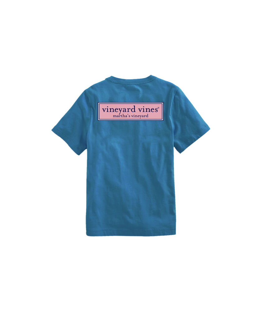Shop OUTLET Kids' Logo Box Short-Sleeve Pocket Tee at vineyard vines