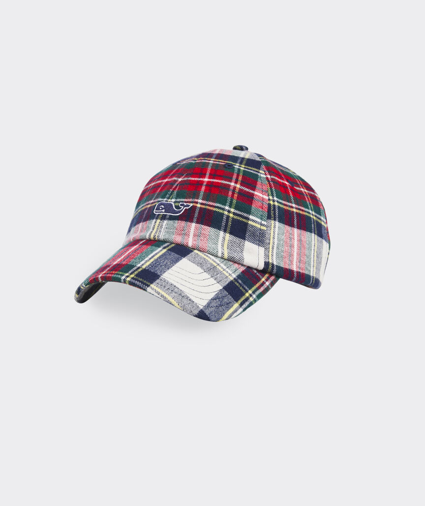 Shop Flannel Tartan Baseball Hat at vineyard vines