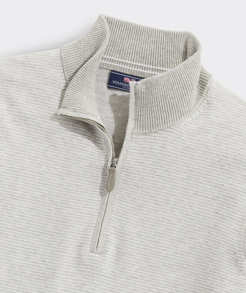 Shop Boathouse Stripe Mock Neck Sweater at vineyard vines