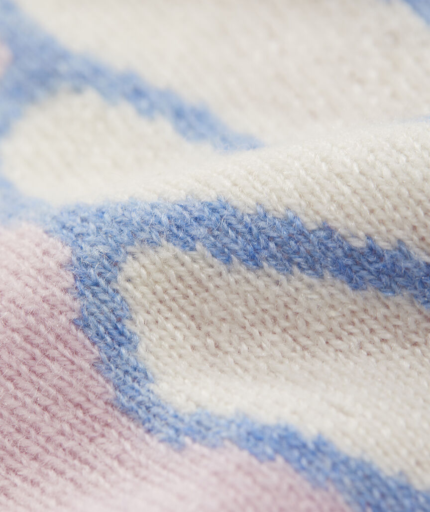 Shop Shell Intarsia Cashmere Crewneck Sweater at vineyard vines