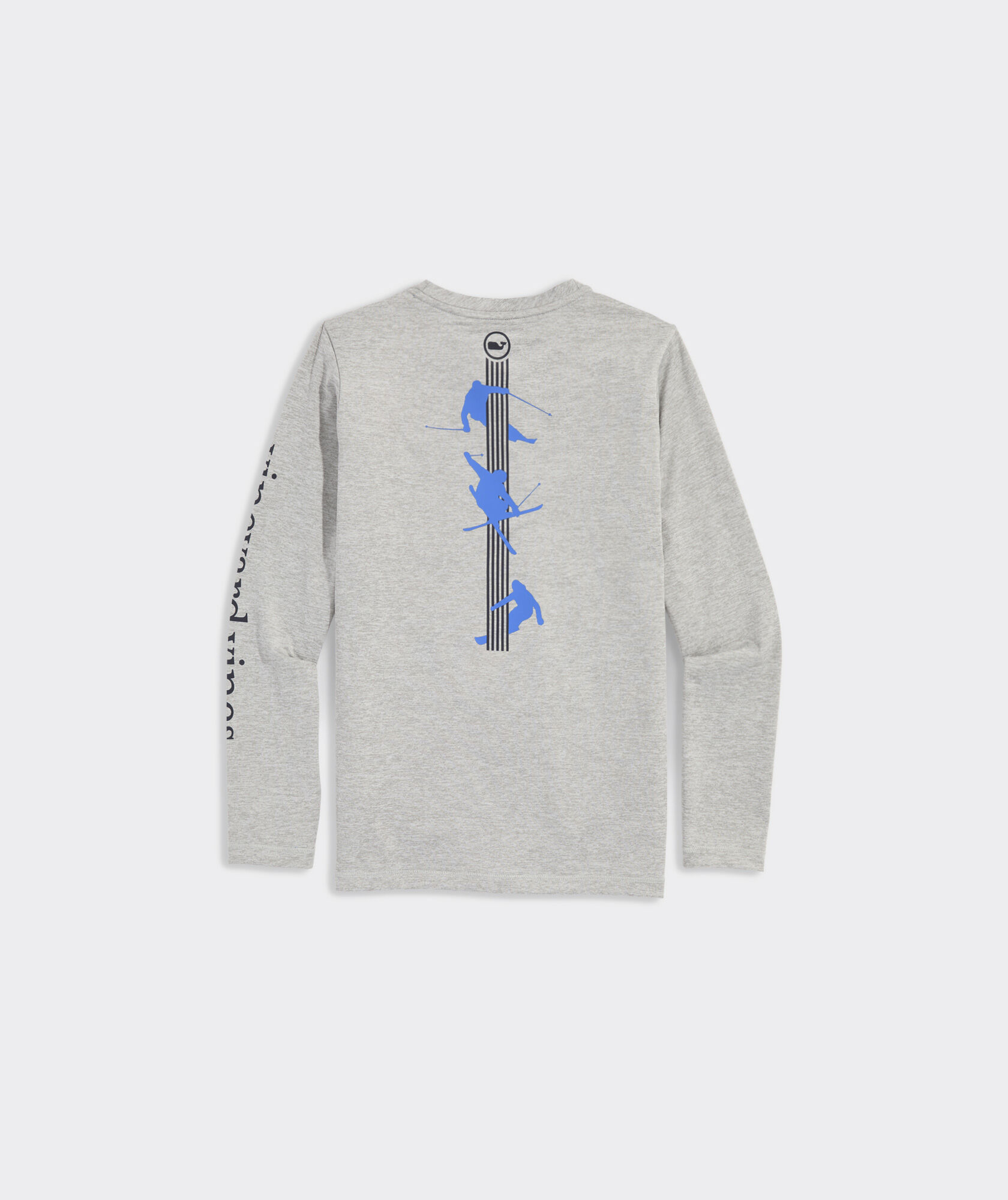 Shop Boys Skier Stripe Long-Sleeve Harbor Performance Tee at vineyard vines