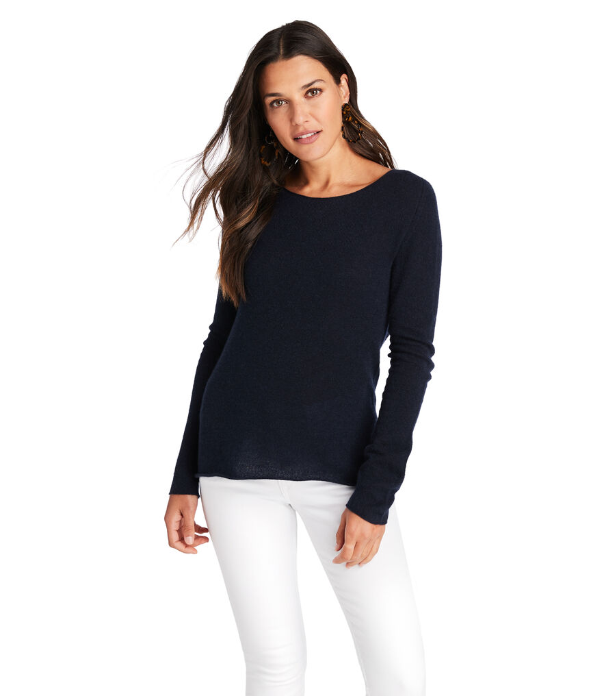 Shop Cashmere Boatneck Sweater at vineyard vines