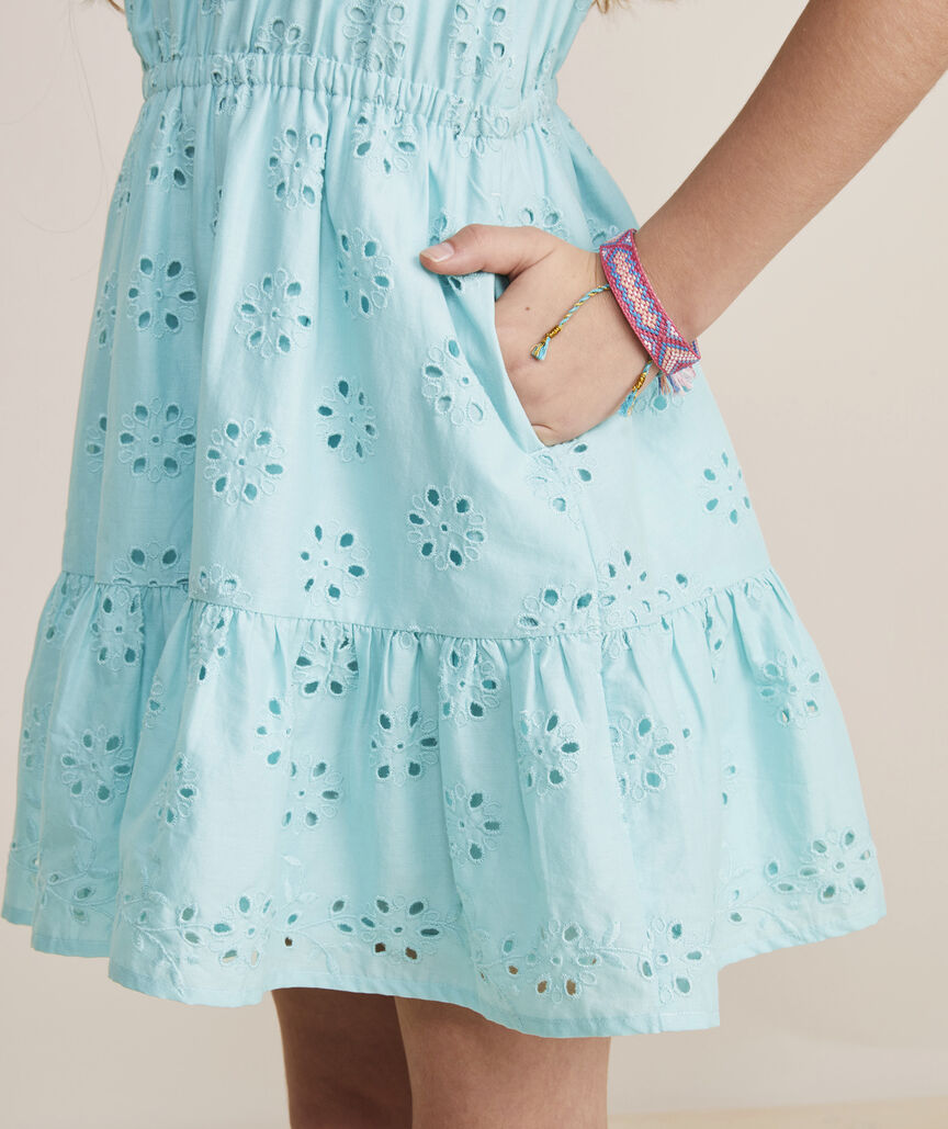 Shop Girls Eyelet Dress at vineyard vines