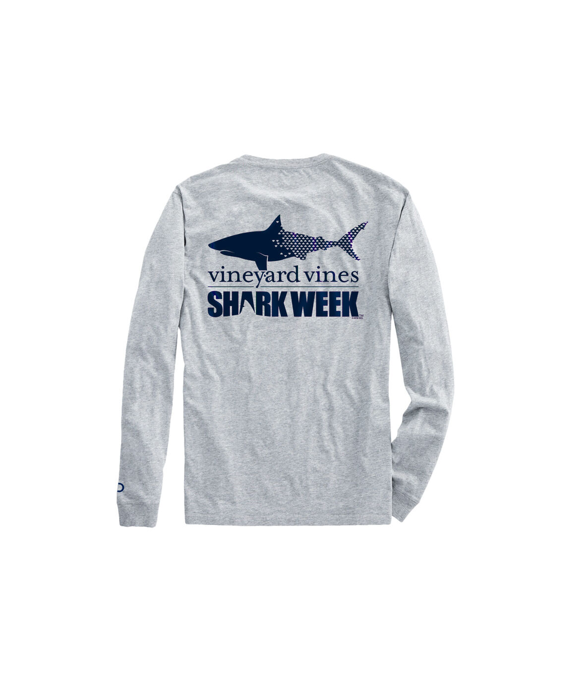 Shop Mens Shark Week Long-Sleeve Shark T-Shirt at vineyard vines
