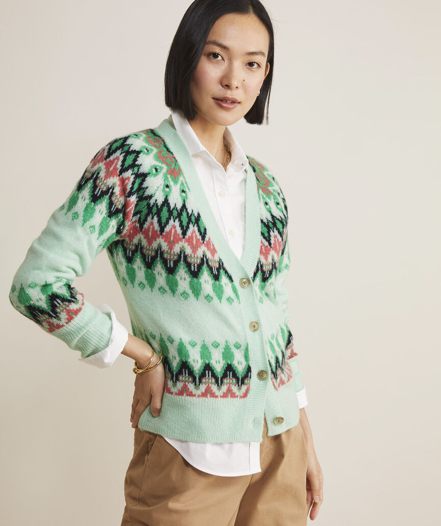 Shop Fair Isle Cardigan at vineyard vines
