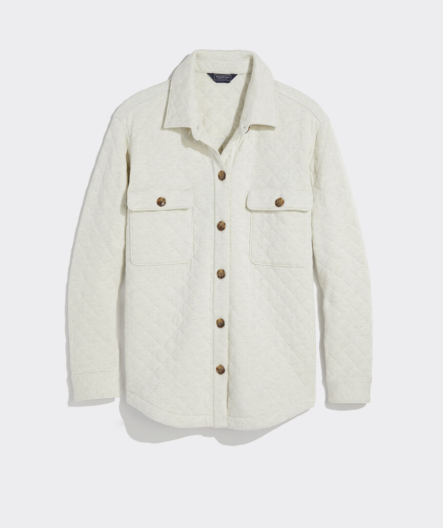 Shop Quilted Dreamcloth® Shirt Jacket at vineyard vines