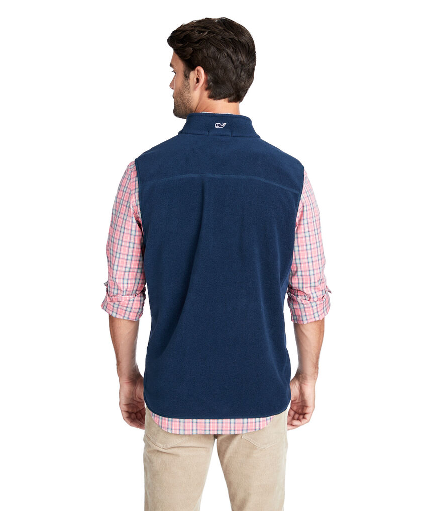 Shop Tech Fleece Harbor Vest at vineyard vines