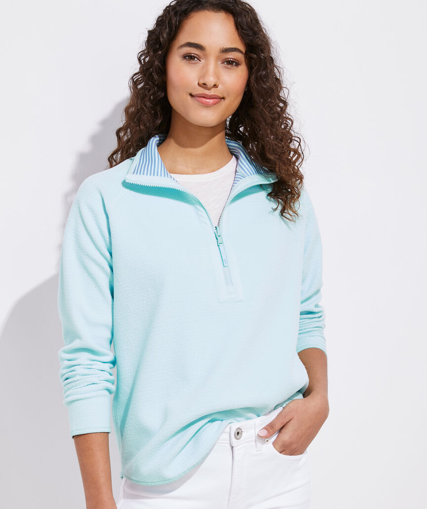 Shop Reversible Half-Zip Lightweight Fleece