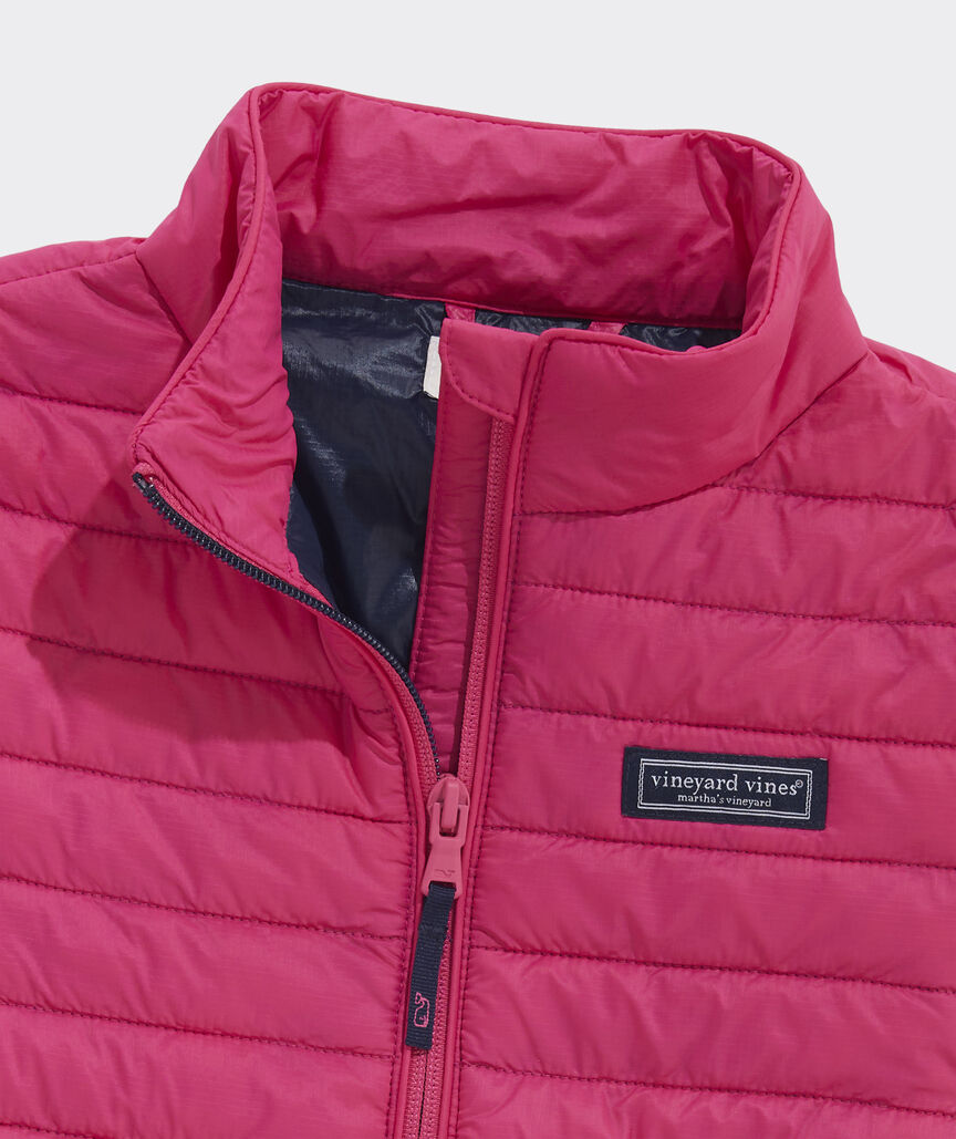 Shop Girls' Lightweight Packable Puffer Jacket at vineyard vines