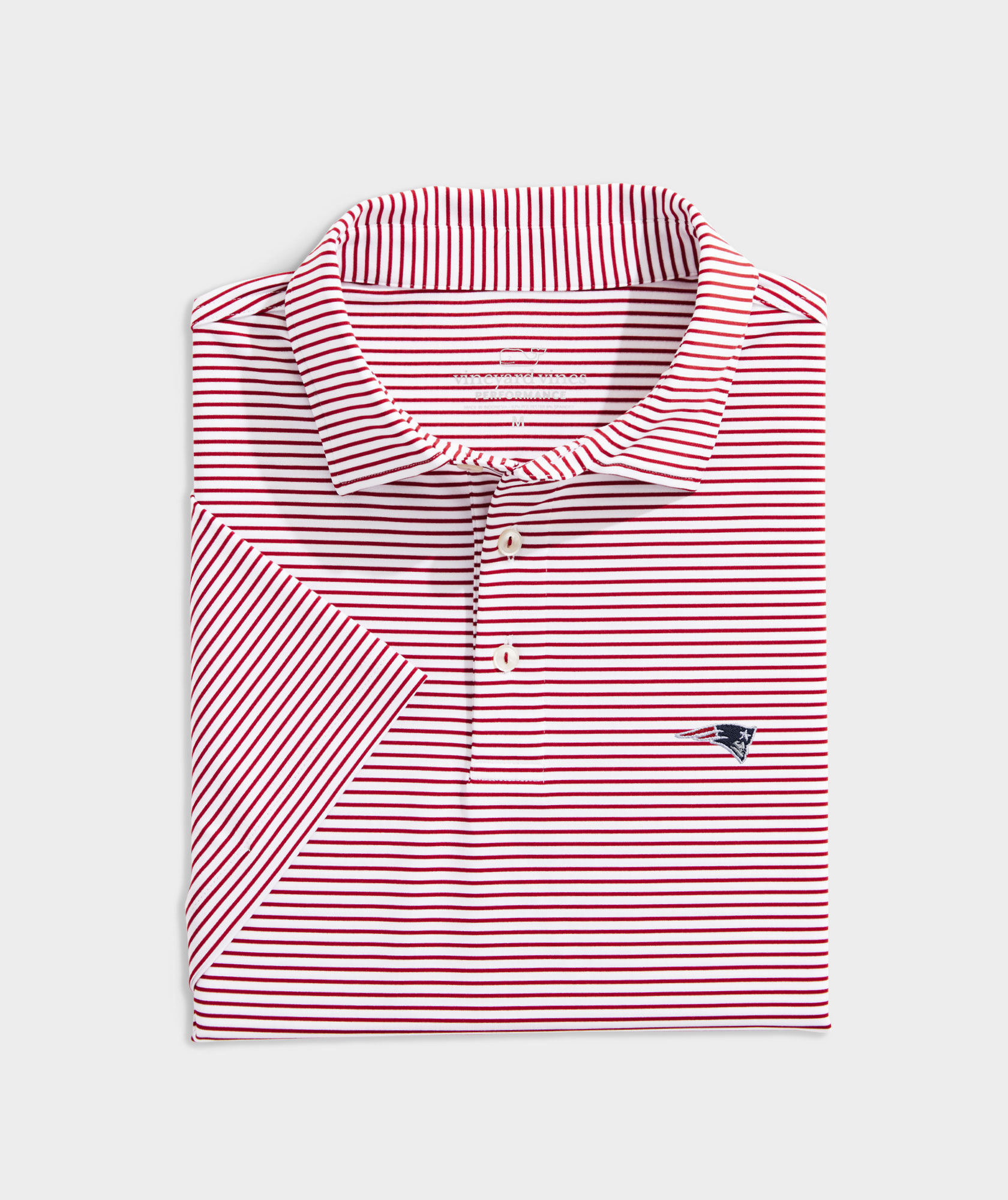 Shop Mens Bradley Stripe Sankaty Polo - New England Patriots at ...