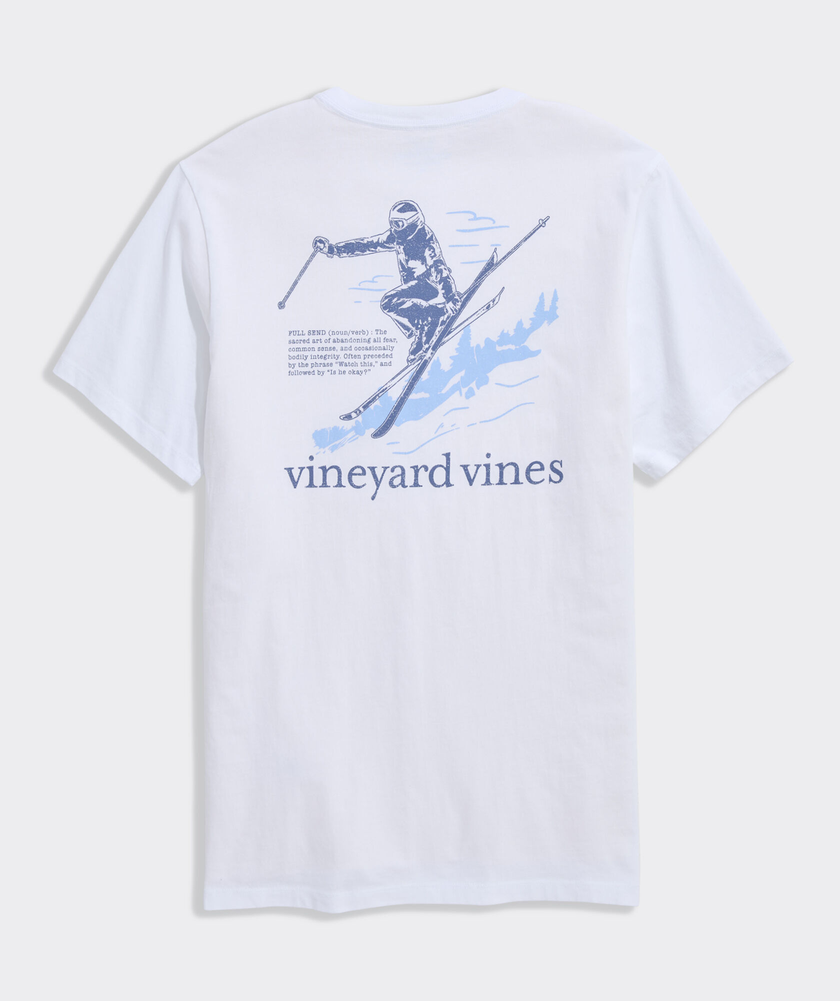 Shop Full Send Ski Short-Sleeve Pocket Tee at vineyard vines