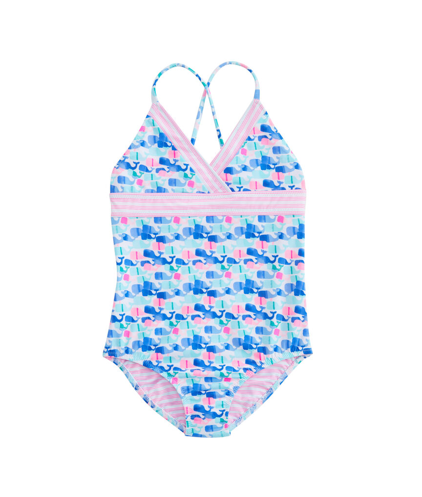 Shop Girls Candy Whale One-Piece at vineyard vines