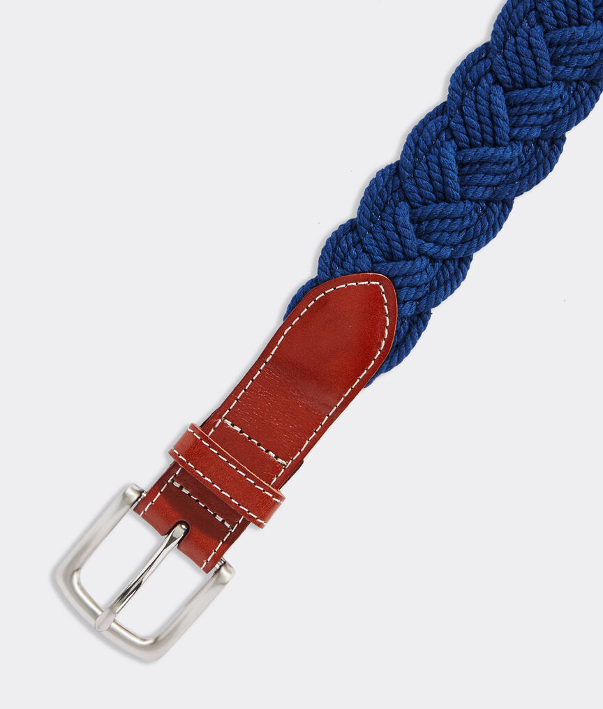 Shop Distressed Rope Belt at vineyard vines
