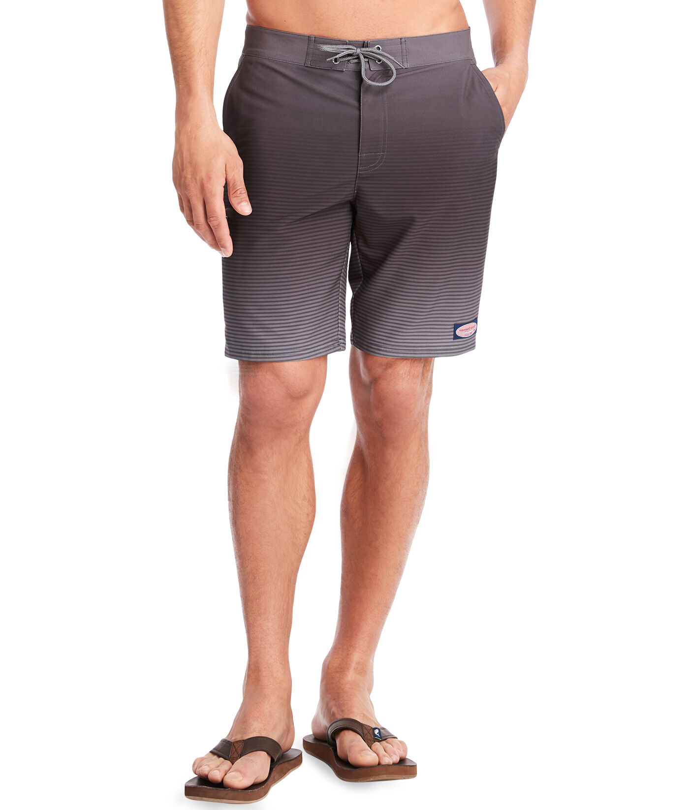 Shop Long Beach Striped Board Shorts at vineyard vines
