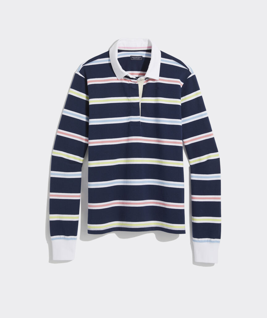 Shop Heritage Striped Rugby Shirt at vineyard vines