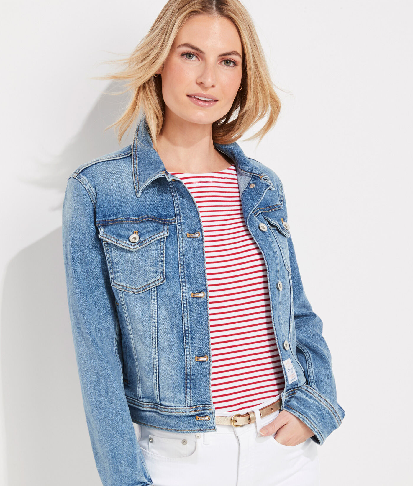 Shop Indigo Denim Jacket at vineyard vines