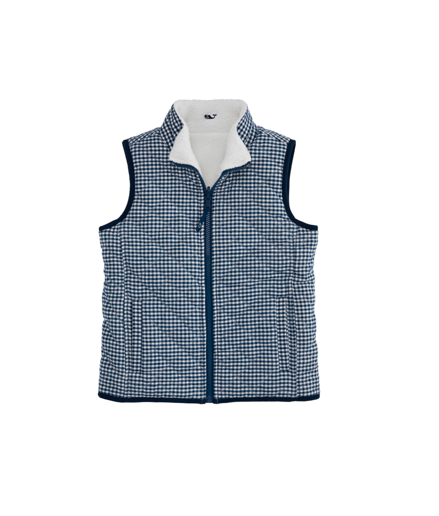 Shop Girls Reversible Sherpa Vest at vineyard vines