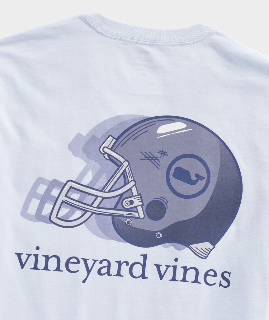 Shop Short-Sleeve Football Helmet Pocket Tee at vineyard vines