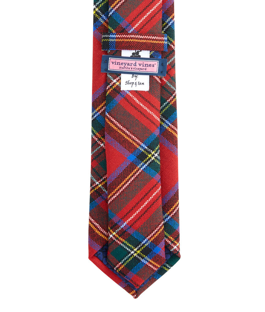 Shop Jolly Plaid Kennedy Skinny Tie at vineyard vines